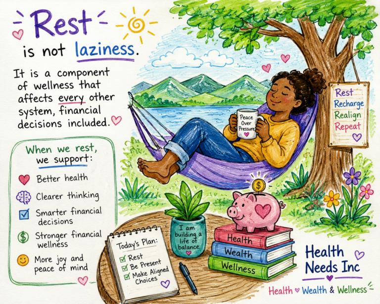 Financial Wellness Without Hustle Culture | Health Needs Inc - Health ...